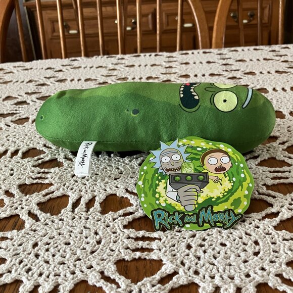 toy factory | Toys | Toy Factory Adult Swim Rick And Morty Plush Pickle ...